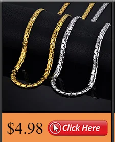 Neck Heavy Gold Chain For Men Big Chunky Necklaces Male Gold Color ...