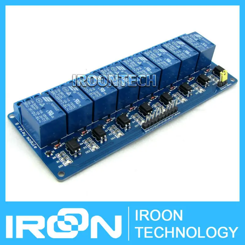 5V 8 Channel Relay Module Board for Arduino PIC AVR MCU DSP ARM|board ...