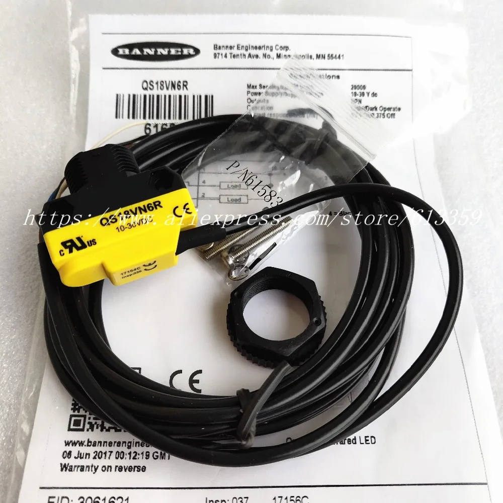 1PC QS18VN6R or QS18VP6R New Original Photoelectric Switch Sensor ...