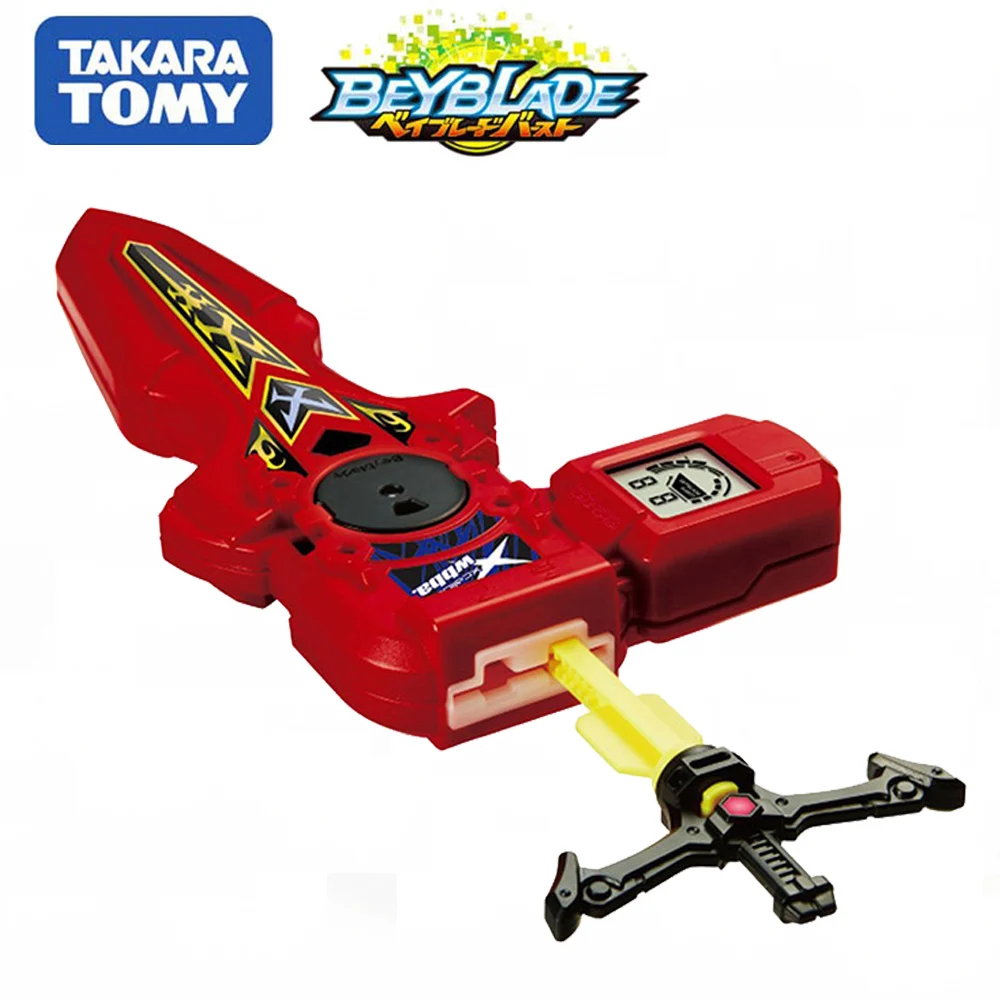 Takaratomy Beyblade Burst B-94 DIGITAL SWORD LAUNCHER Beyblade & B-132 ...