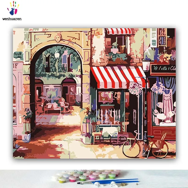 Road Side View Drawing