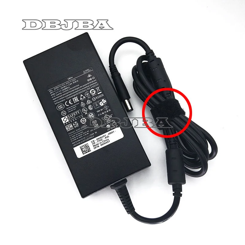 Slim Ac Adapter 19.5v 9.23a Laptop Charger For Dell Alienware 15 R1 R2 ...