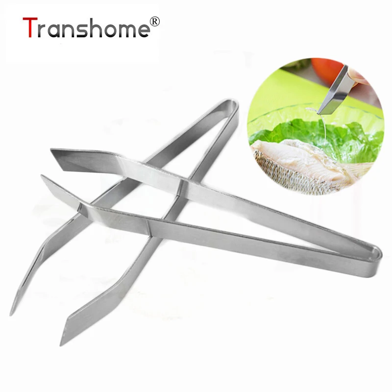 Transhome 1Pcs Stainless Steel Fish Bone Remover Pincer Clip Puller ...