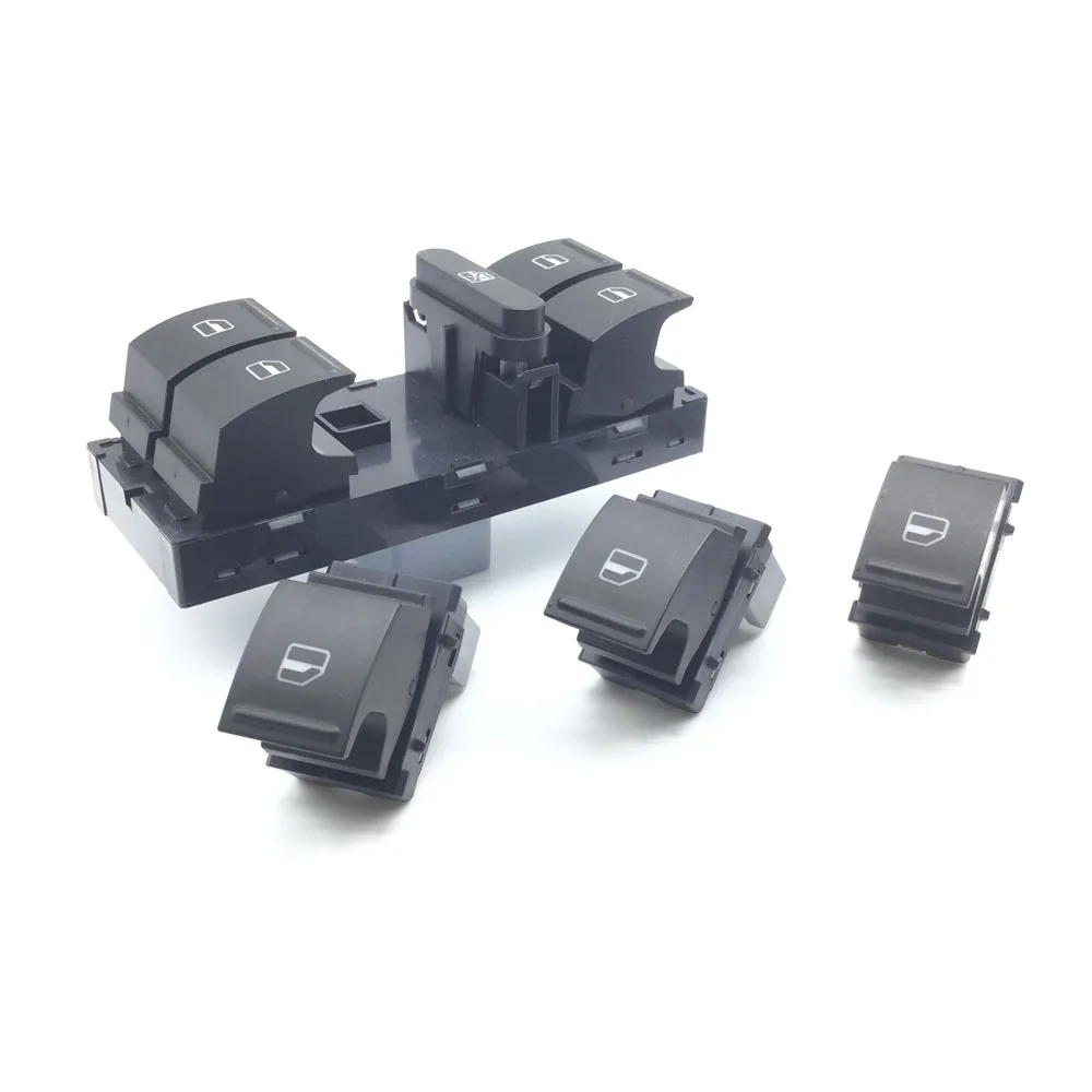 1K4959857B-Master-Window-Switch-Single-Botton-Electric-Control ...