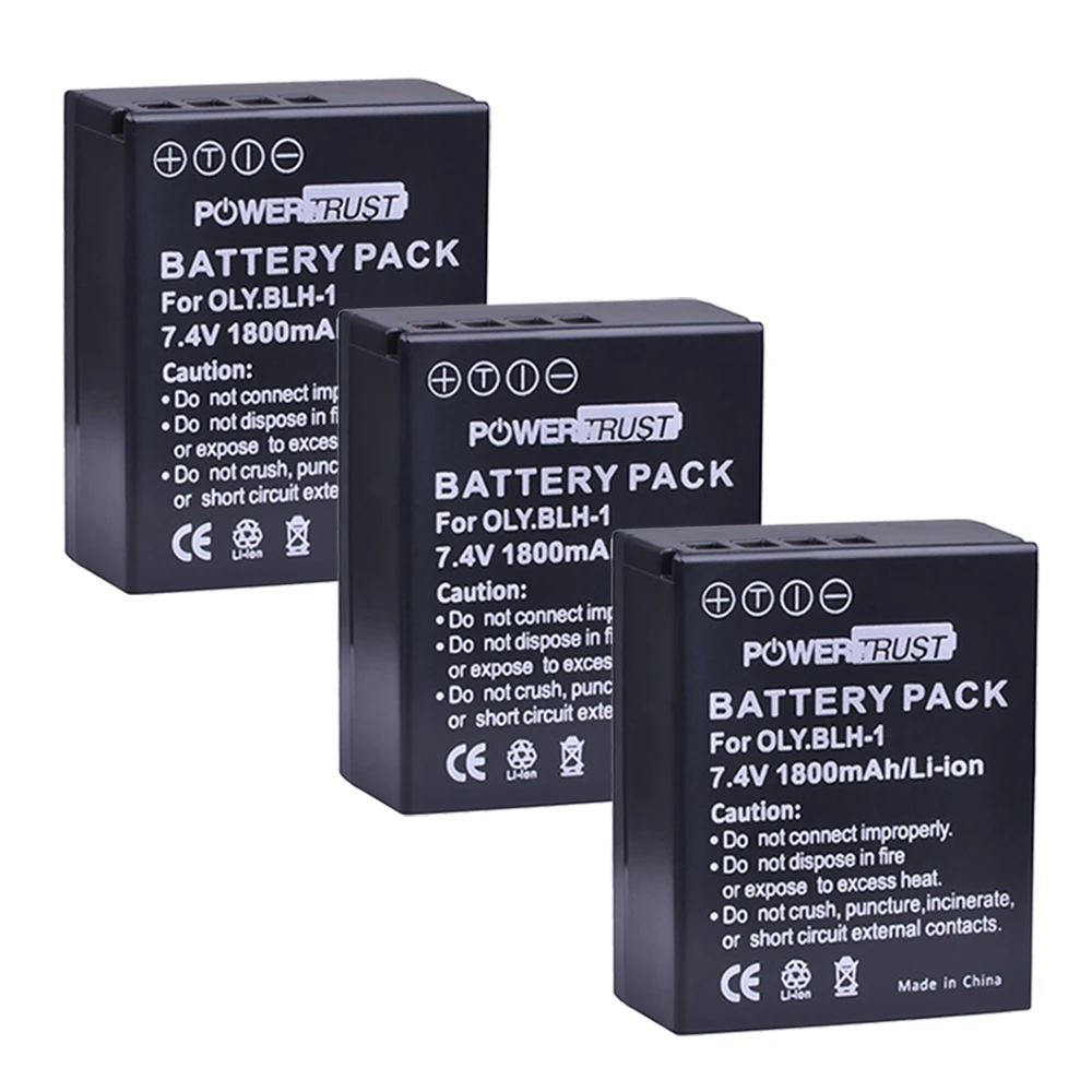 Li-ion Batteries | Digital Camera | Digital Batteries - 3pcs 1800mah ...