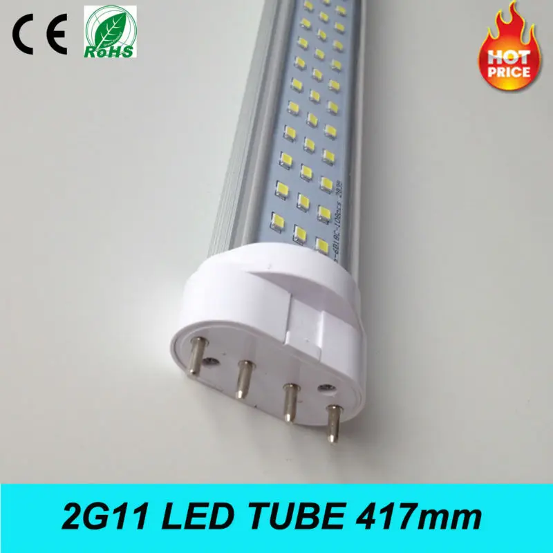 Easy install 4pins pll lamp 22W Clear Milky Cover 2G11 LED Tubo|led ...