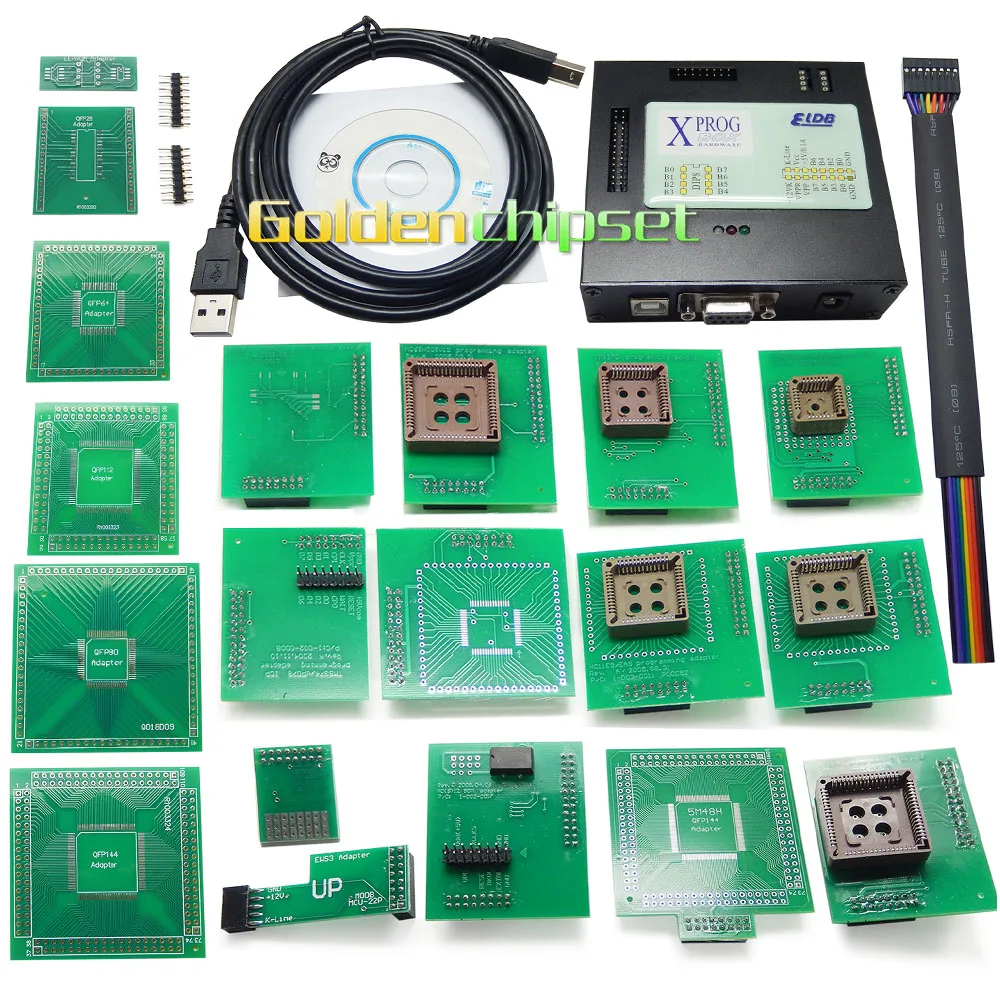 Programador ECU XPROG M v5.5 X PROG M BOX V5.55, especialmente para BMW CAS4, decodificación ...