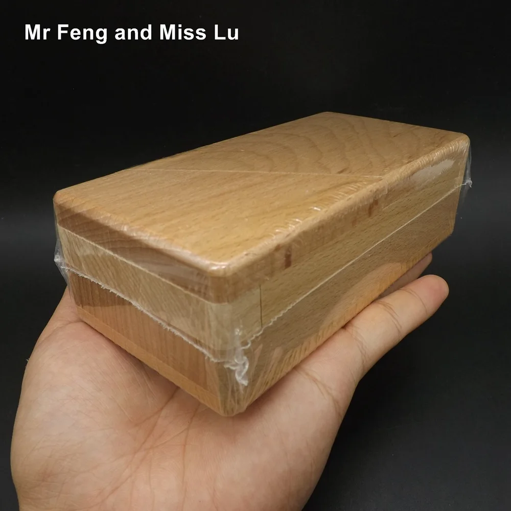 Wood Original Colour Big Wooden Puzzle Magic Box Secret Drawer Toy Game ...