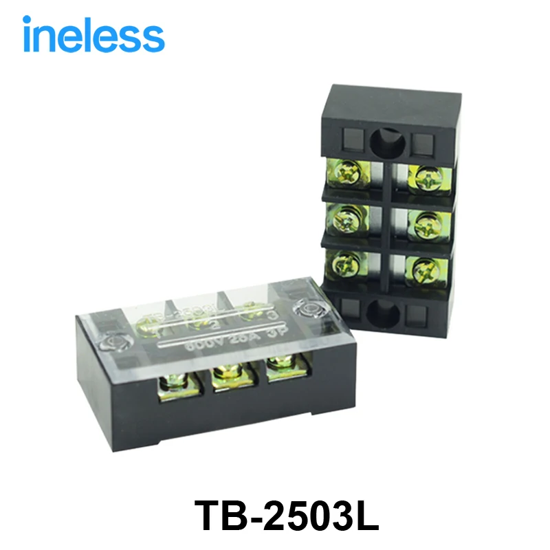 Fábrica suministrada negociación NDC TB 2503L 600 V 25A doble fila 3 ...