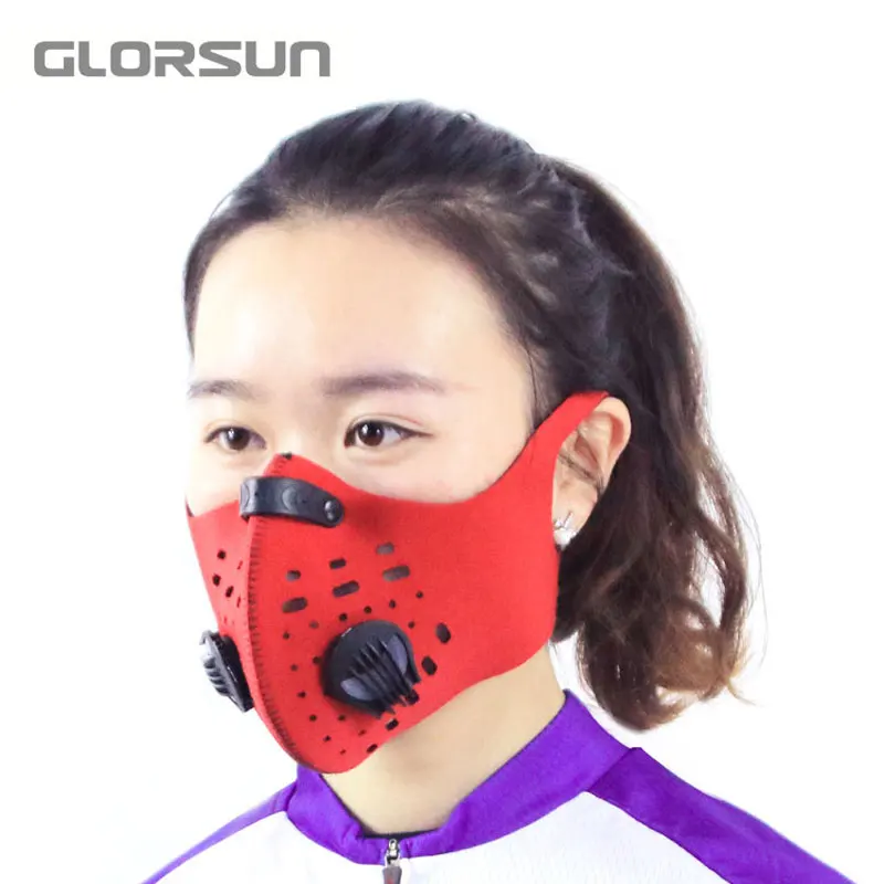 GLORSUN custom washable riding sport n99 smog anti air pollution mask ...