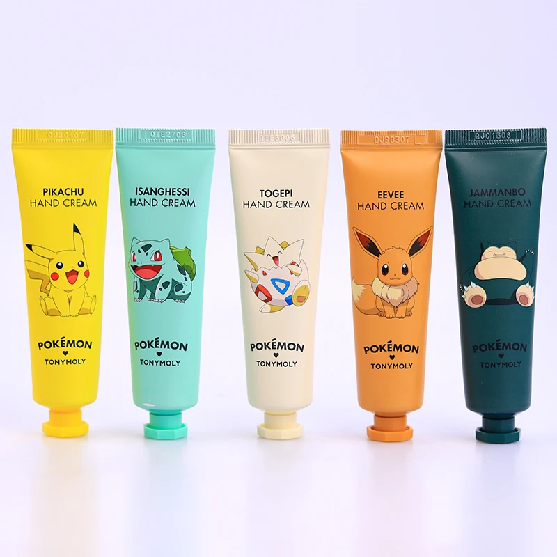Coreia creme de mão de pokemon cosmético 30ml edição de pokemon 8 tipo ...