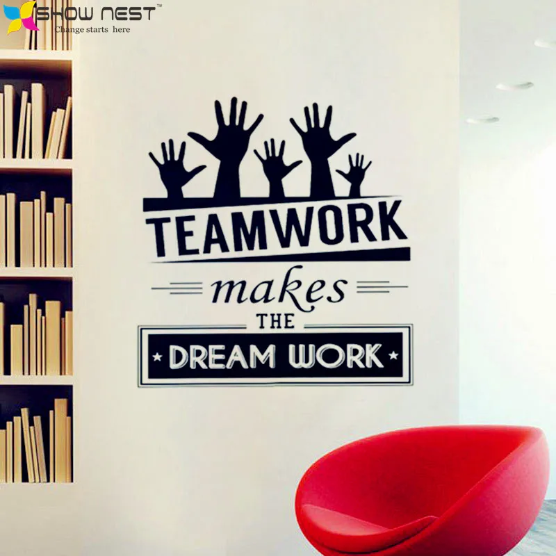 מוצר - Office Wall Stickers Vinyl Decal Art - Office Mural Decor ...