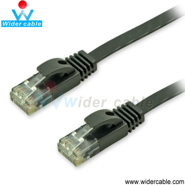 3pieces Black 5m Superspeed 4pairs Thin Computer Internet Cable Flat ...