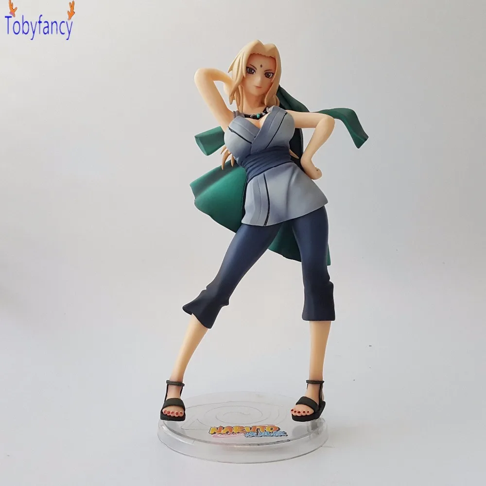 Naruto Shippuden Anime Figures Tsunade 20CM PVC Action Figure Model Toy ...
