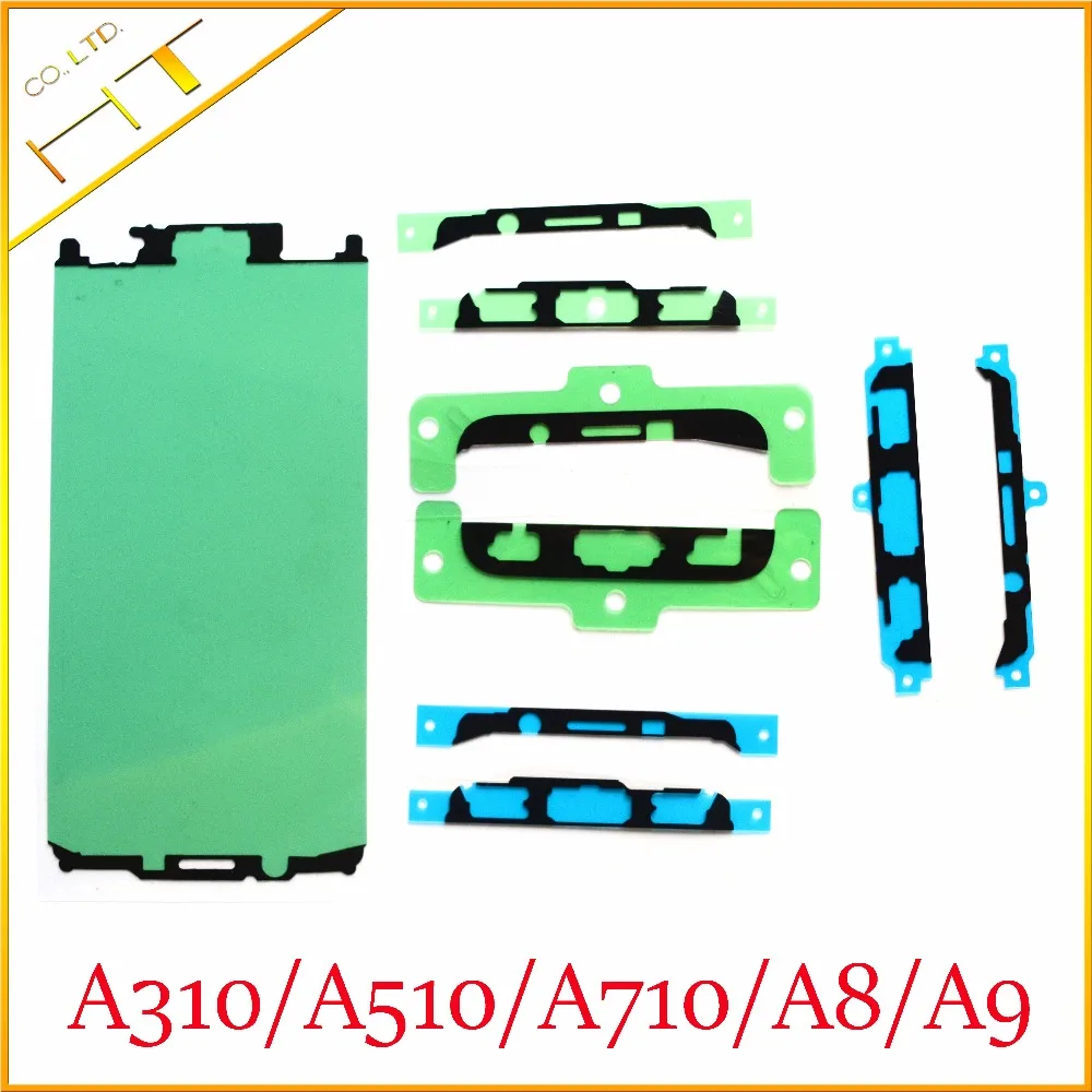 Fita adesiva lcd pré cortada, 2 peças, para samsung galaxy a310, a510 ...