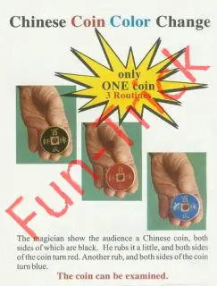 Chinese Coin Color Magic Trick , Coin & Money Magic|magic tricks|money ...