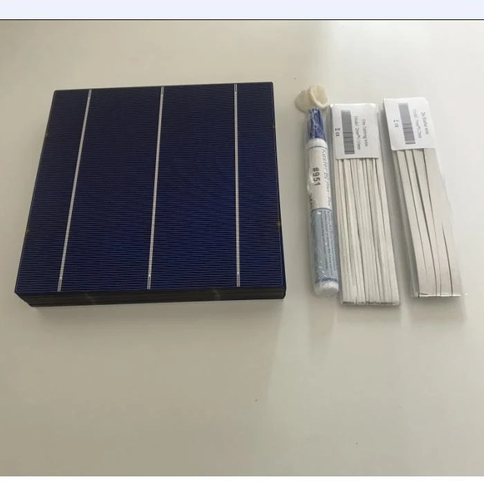 ALLMEJORES 25pcs Solar cell 156mm Polycrystalline photovoltaic paniel ...