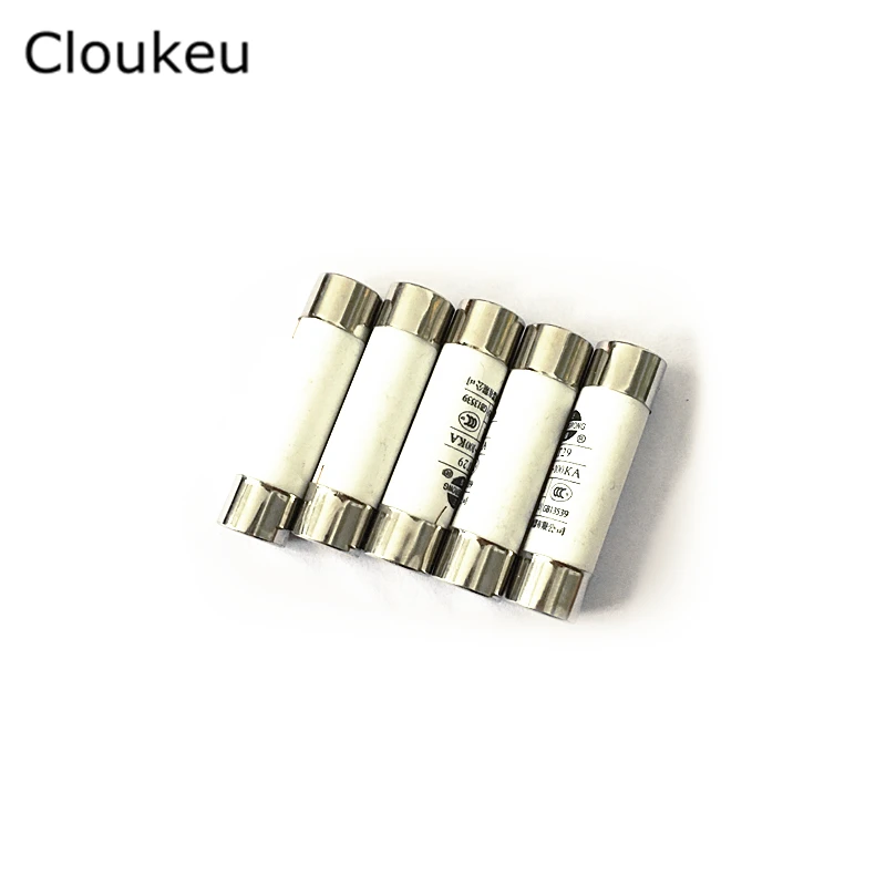 5pcs 8.5*31.5 Fast Blow Ceramic Fuse 8x31mm Fuse 380v 1a 2a 3a 4a 5a 6a ...