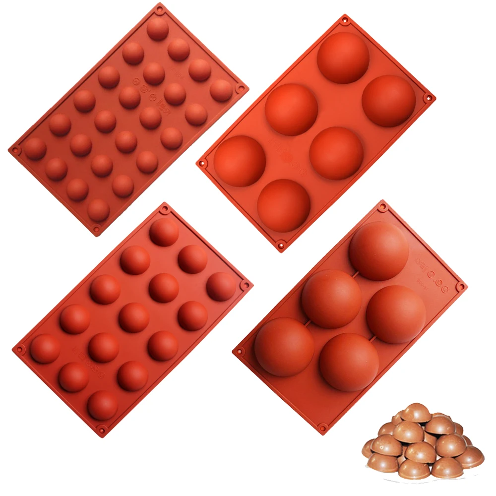 Creative DIY 15 Even Dome Silicone Cake Mold Chocolate Mould Dessert creative-diy-15-even-dome-silicone-cake-mold-chocolate-mould-dessert