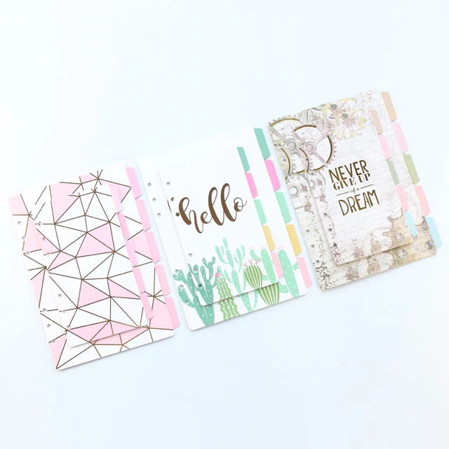 Cute Binder Dividers