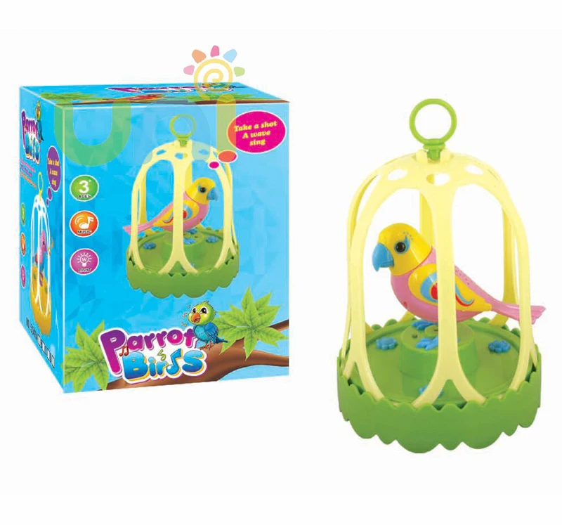 Cage Digi oiseaux animaux chanter en Solo ou en chœur Interactive Toy ...