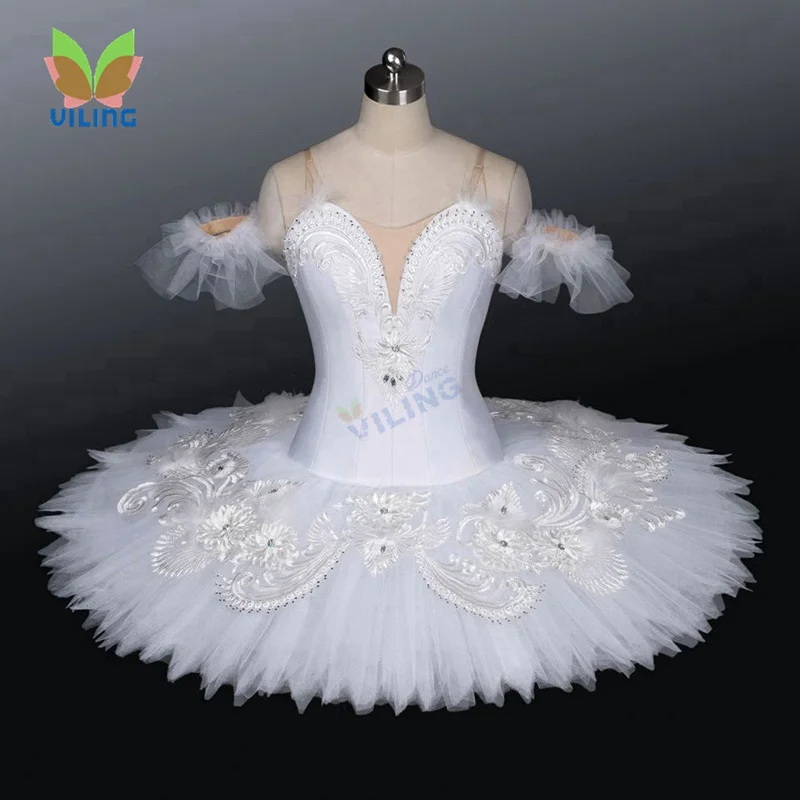 White swan lake ballet tutu girl professional ballet tutus for girls ...