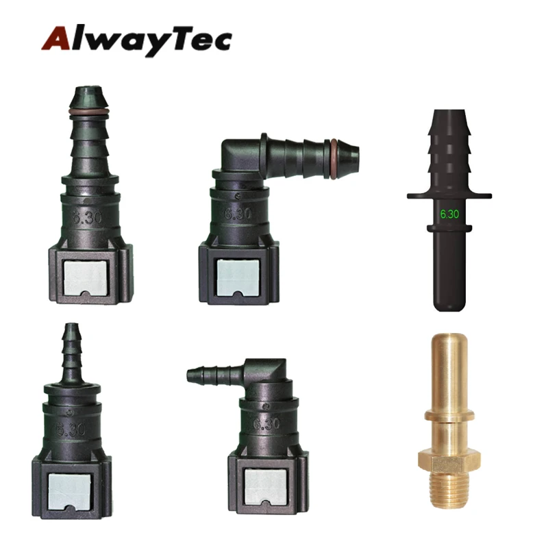 Sae1/4 "-6.3mm Fuel Urea Quick Connector For Motorcycle Auto Diesel ...