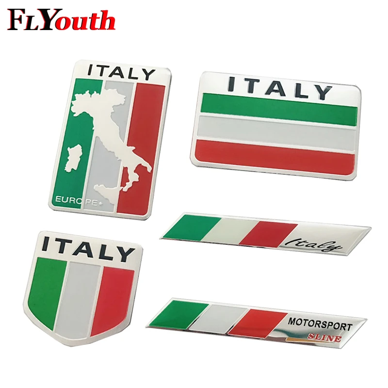 Car Body & Exterior Styling Parts FERRARI TRICOLORE VINYL ITALIAN FLAG ...