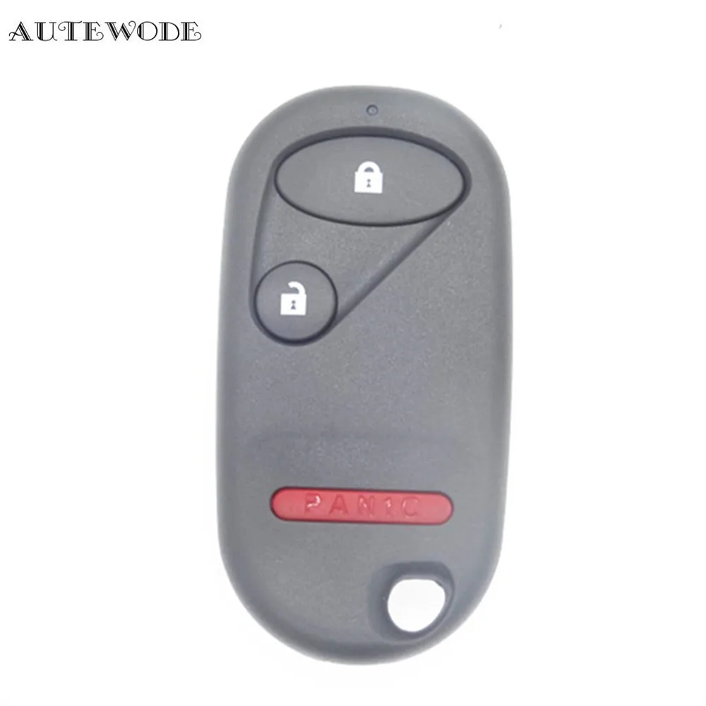 AUTEWODE New Replace2 3 buttons remote key shell for honda car key case ...