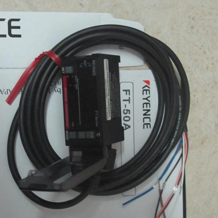 KEYENCE Fiber Amplifier FT 50A KEYENCE FT 50A|fiber mirror|amplifier ...