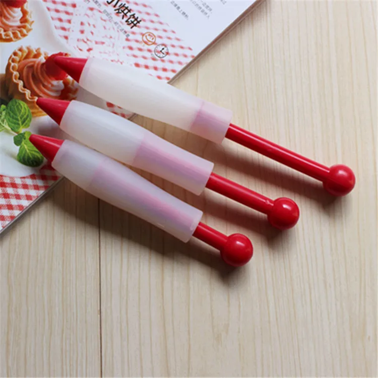 100PCS New Arrival Silicone Food Writing Pen Chocolate Decorating Pen ...