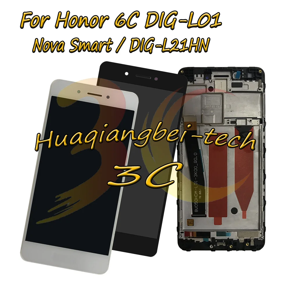New-5-0-For-Huawei-Honor-6C-DIG-L01-Nova-Smart-DIG-L21HN-Full-LCD ...