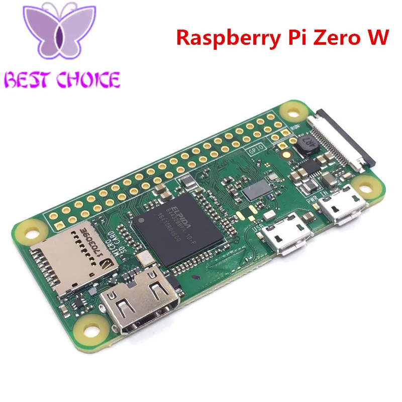 2017 Raspberry Pi Zero W Board 1GHz CPU 512MB RAM with WIFI & Bluetooth ...