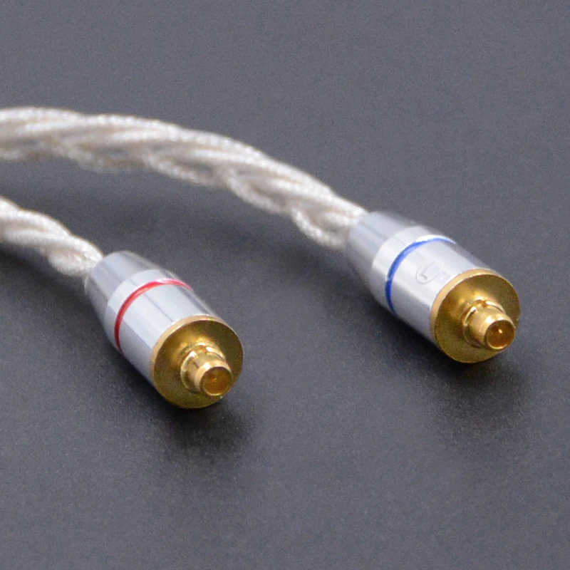 New NICEHCK MMCX Cable 4.4/3.5/2.5mm Balanced 8 Core Oxygen free Copper ...