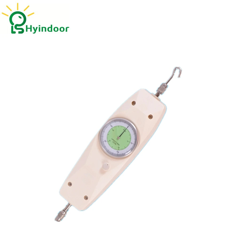NLB 50N Analog Push Pull Force Gauge Tension Meter Pointer Dynamometer ...