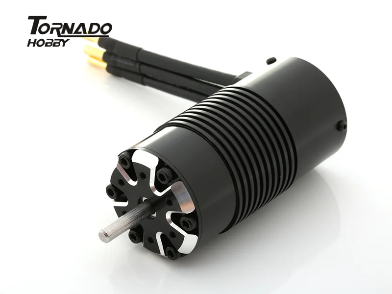Brushless Motor 1/8 RC Model Off Road Truggy 4Pole Brushless Car Motor Tornado Hobby R40XL 4082 ...