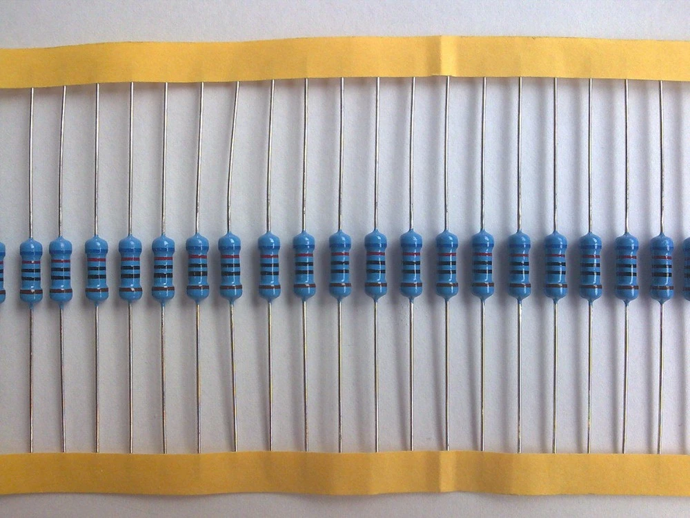 100pcs 10k ohm 1/4W 10k Metal Film Resistor 10kohm 0.25W 1% ROHS