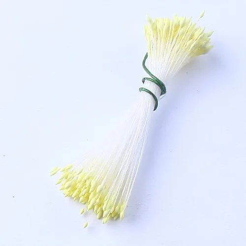 Ccinee 1 мм Smail Head матовый тычинки декоративные цветы венки праздничные вечерние