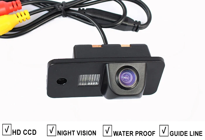 Ccd Car Rear View Reverse Camera For Audi A3 A4 A5 A6 A6l Q7 S3 S4 Rs4 ...