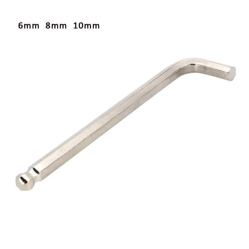 6mm 8mm 10mm Hex Wrench Ball Point Hex Key Bicycle Repair Tool ...