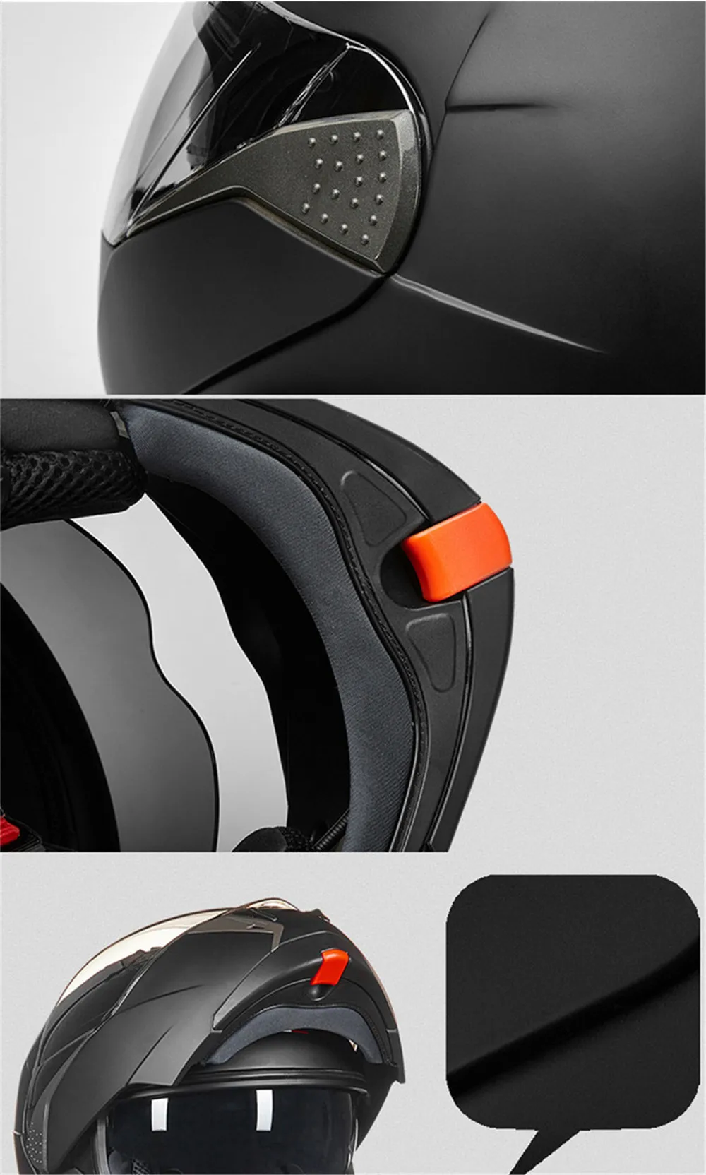 BEON мотоциклетный флип-ап шлем модульный Открытый анфас шлем мото шлем ...