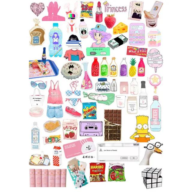 Cute Tumblr Stickers For Collages