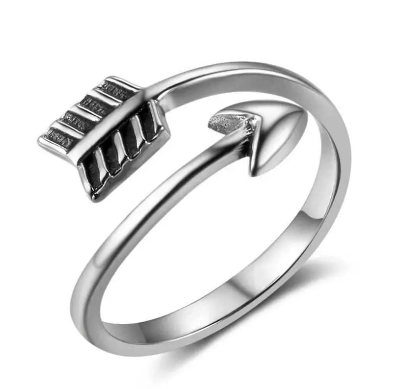 Vintage Arrow Jewelry 925 Sterling Rings Silver Arrow Ring Fashion ...
