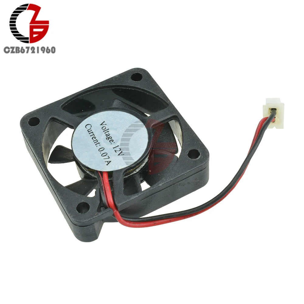 Cooler Fan Dc 12v 2pin 40x40x10mm For Arduino Raspberry Pi 3d Printer