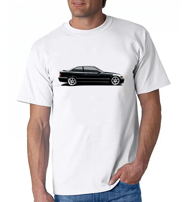 Funny Car T Shirts 3 Series Evolution Mens Summer Tops Short Sleeve