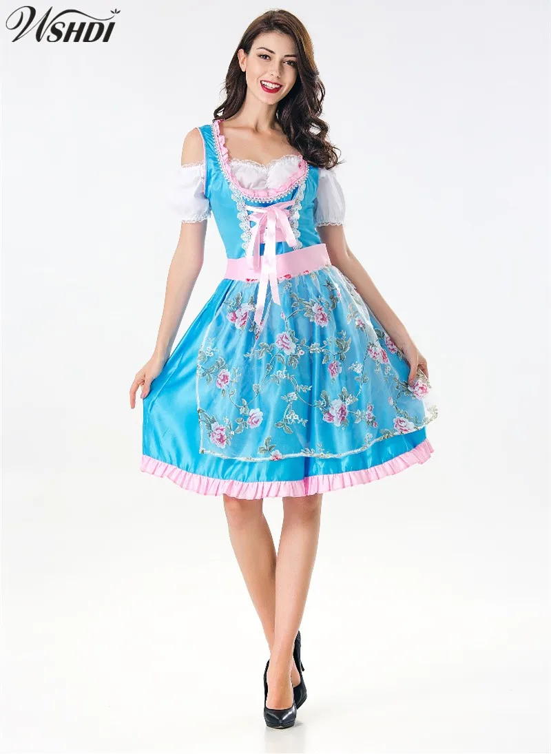High Quality 2018 Carnival Festival October Beer Maid Costume German