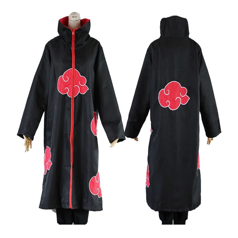 Anime NARUTO Akatsuki Uchiha Itachi Manto Traje Vento Casaco Manto ...