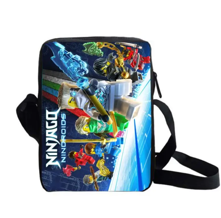 ninja shoulder bag custom made children primary School Kids Cartoon ...