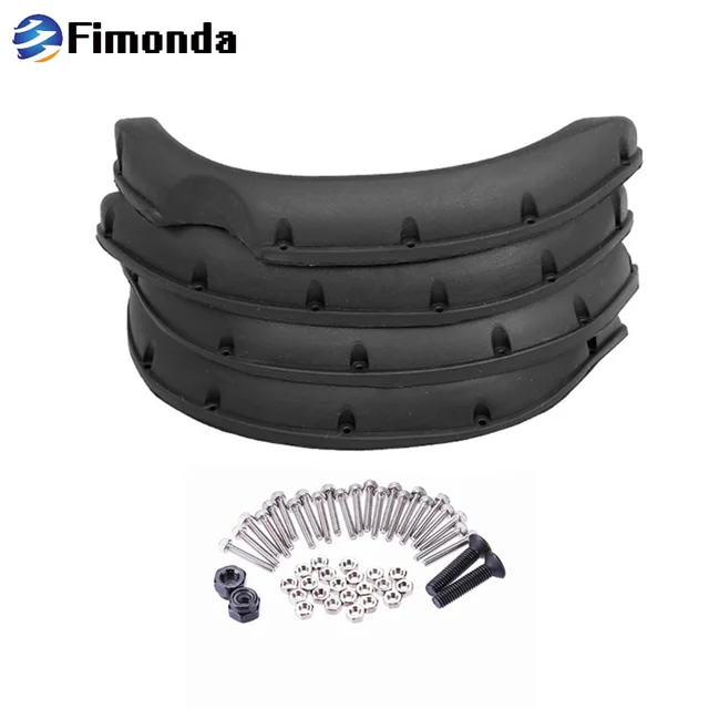 Fender Flares RC Car - 4-Piece Rubber Wheel Flares For TF2 1/10 Scale ...