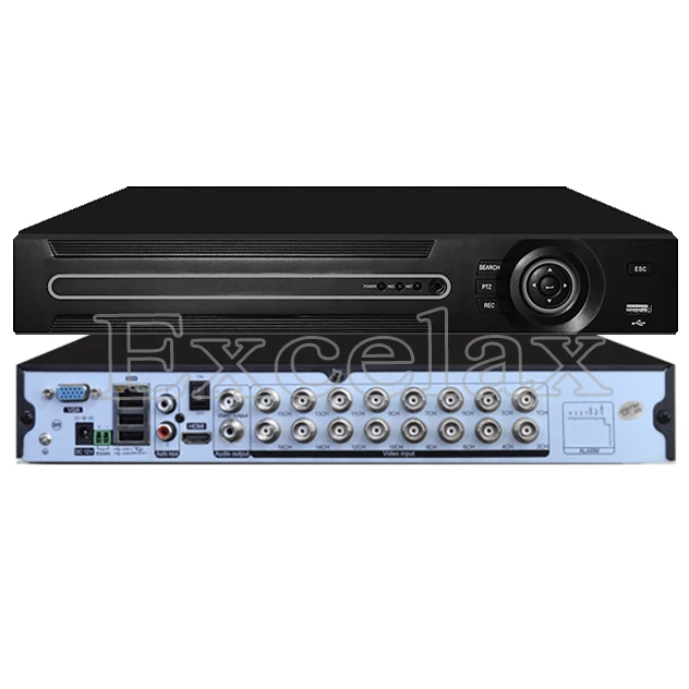 16CH 5 In 1 HD IP & AHD & TVI & CVI & 960H D1 Analog Camera HVR 1080P ...